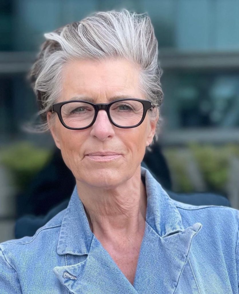 Седые волосы, как тренд, вне зависимости отвозраста: несколько идей и ...